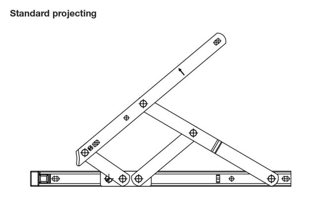 Securistyle Defender - Friction hinge | Titon